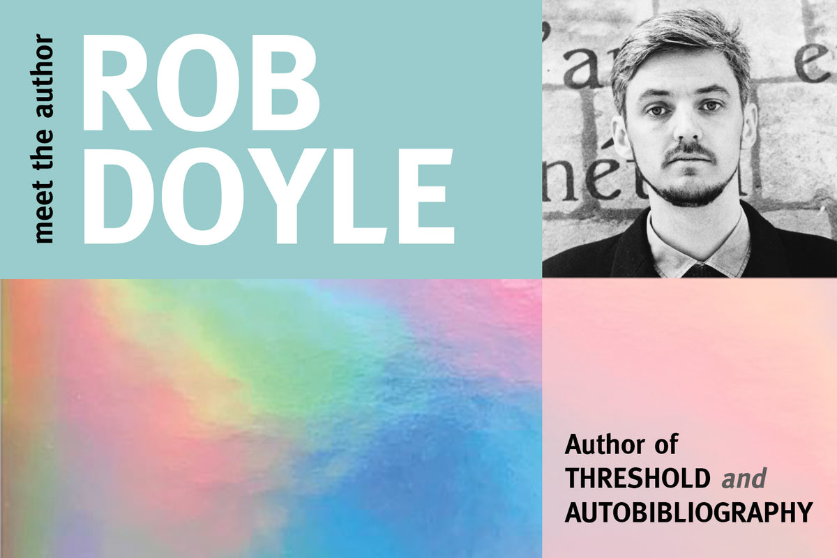 Meet The Author: Rob Doyle – Shakespeare & Sons Buchhandel GmbH